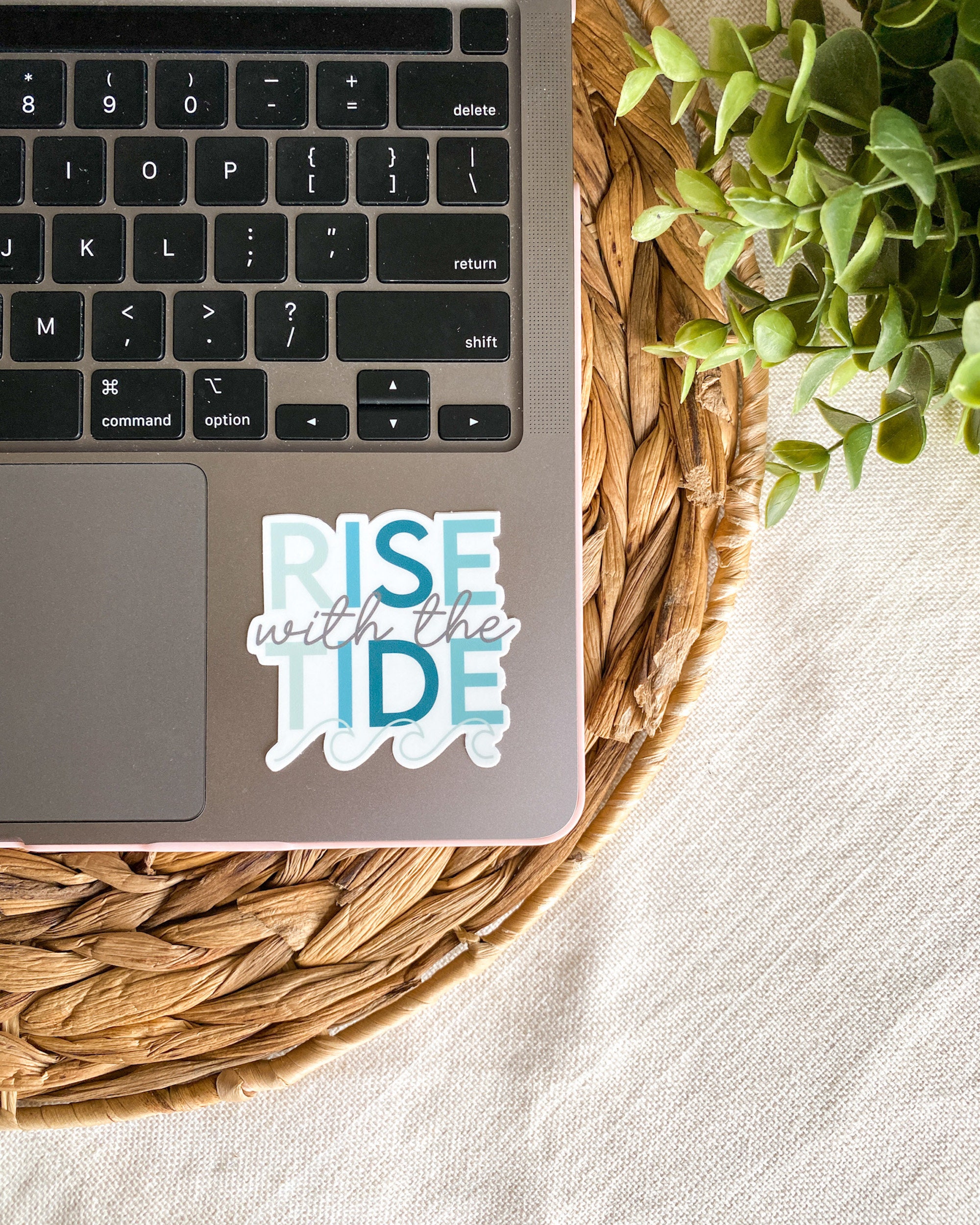 Rise With the Tide Sticker Vinyl Waterproof Sticker | Etsy