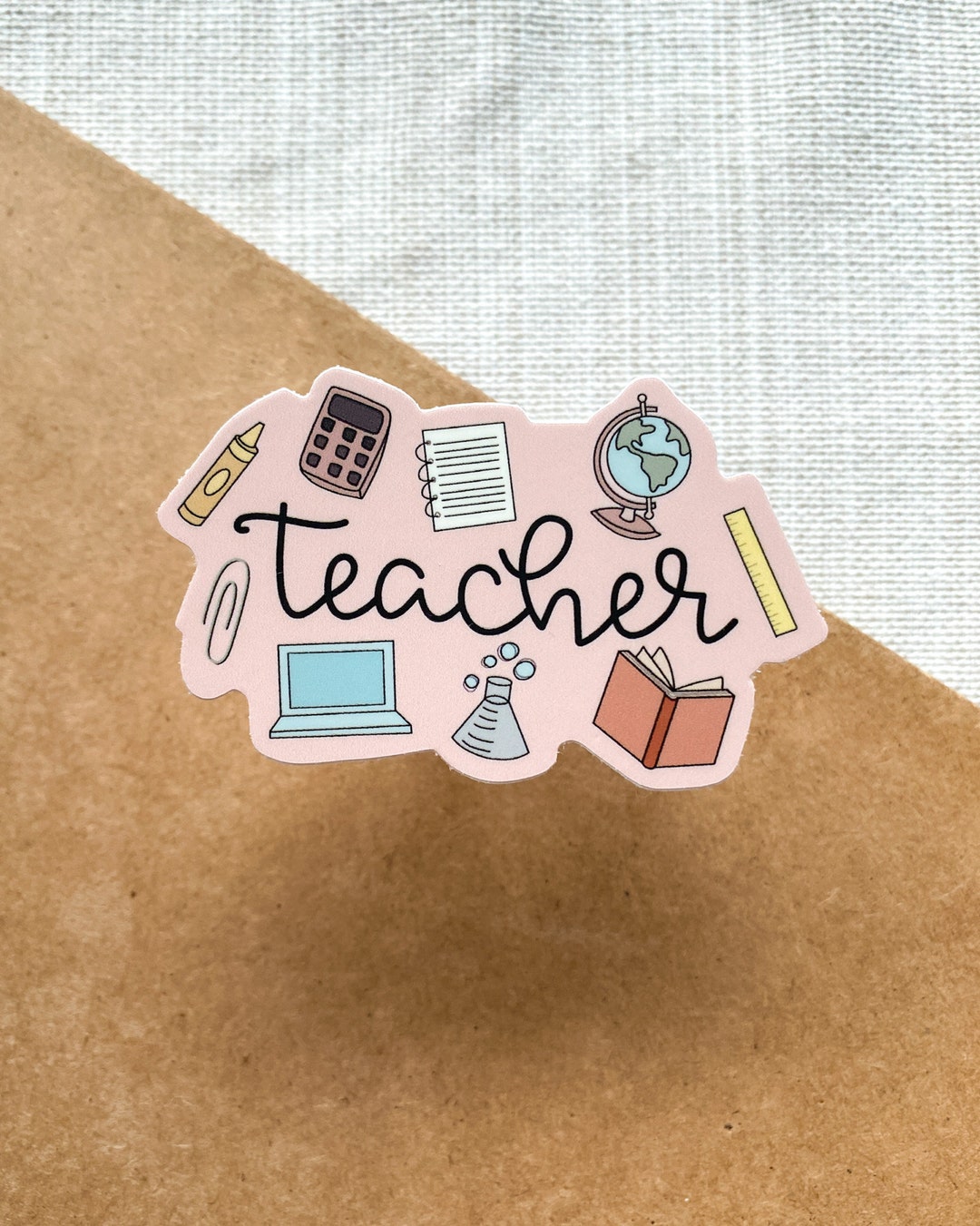 Teacher Supplies Sticker | Motivational Sticker, Positive Sticker ...