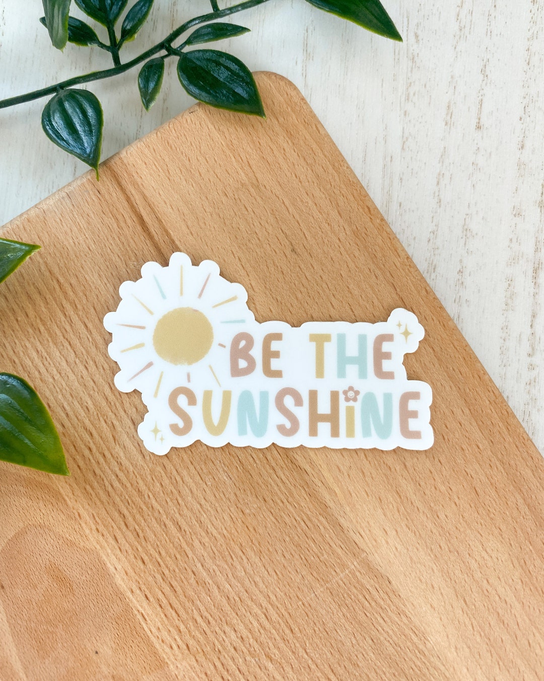Be the Sunshine Sticker | Vinyl Waterproof, Self Care, Sun Sticker ...