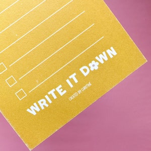 Do Not Forget Notepad Task To-do, List Pad, Write It Down, Retro Notes ...