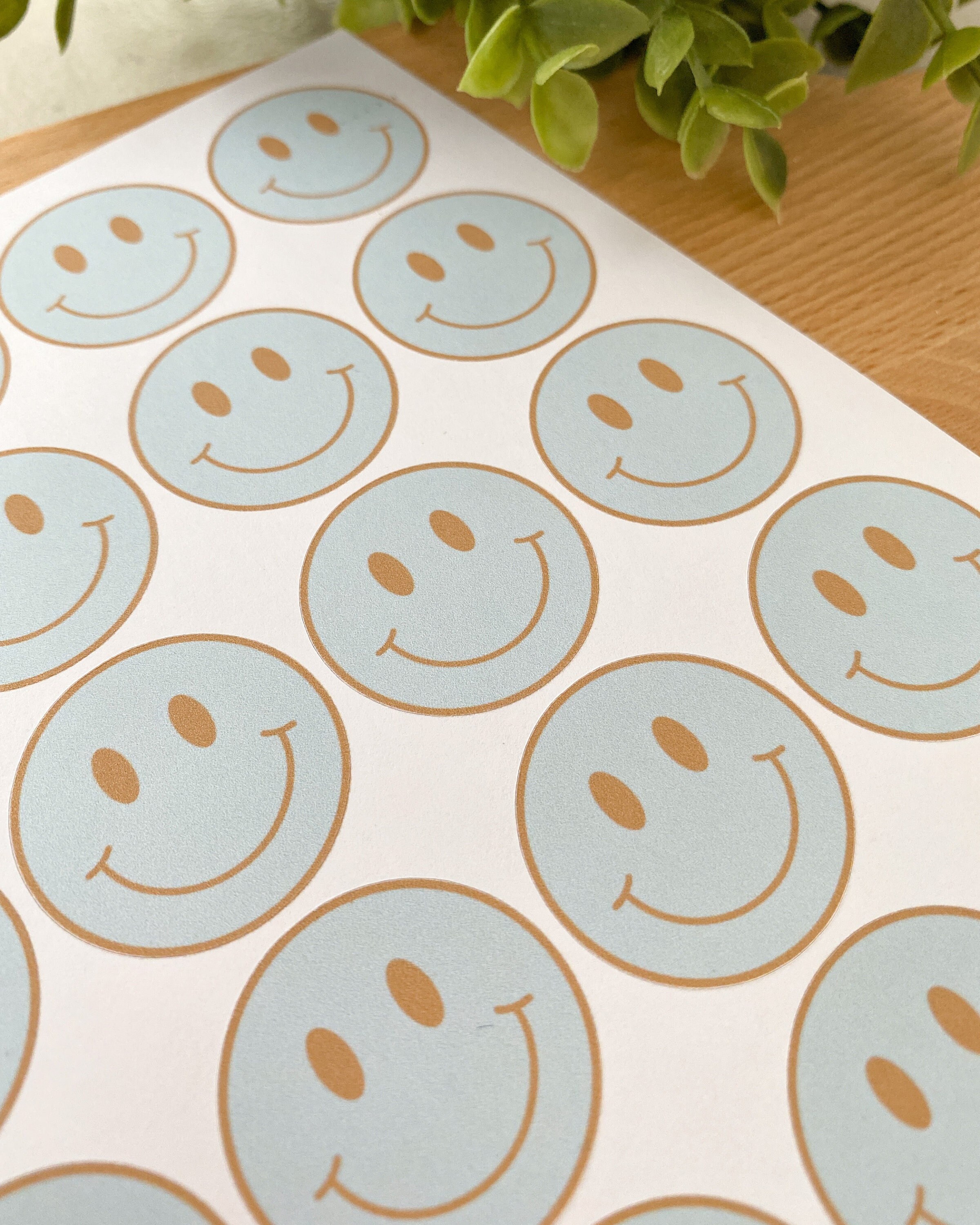 packaging stickers Smiley face colorful sticker sheets small stickers ...