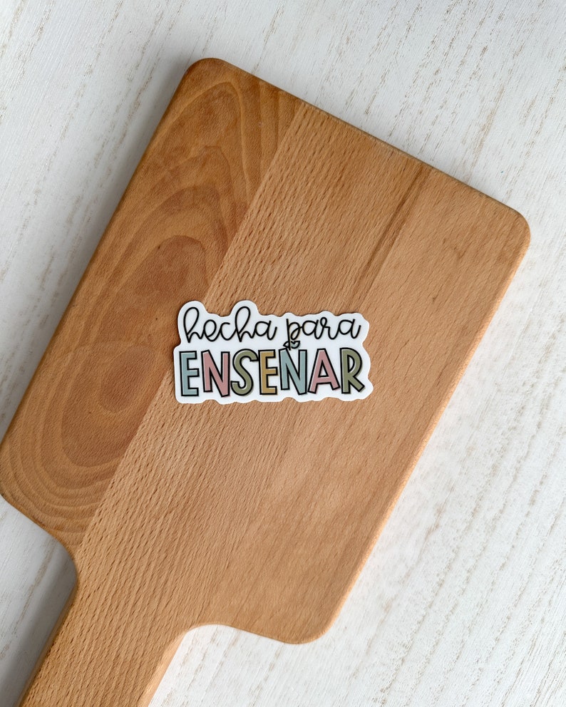Bilingual Teacher Sticker Pack | Spanish Educator Decals - Etsy