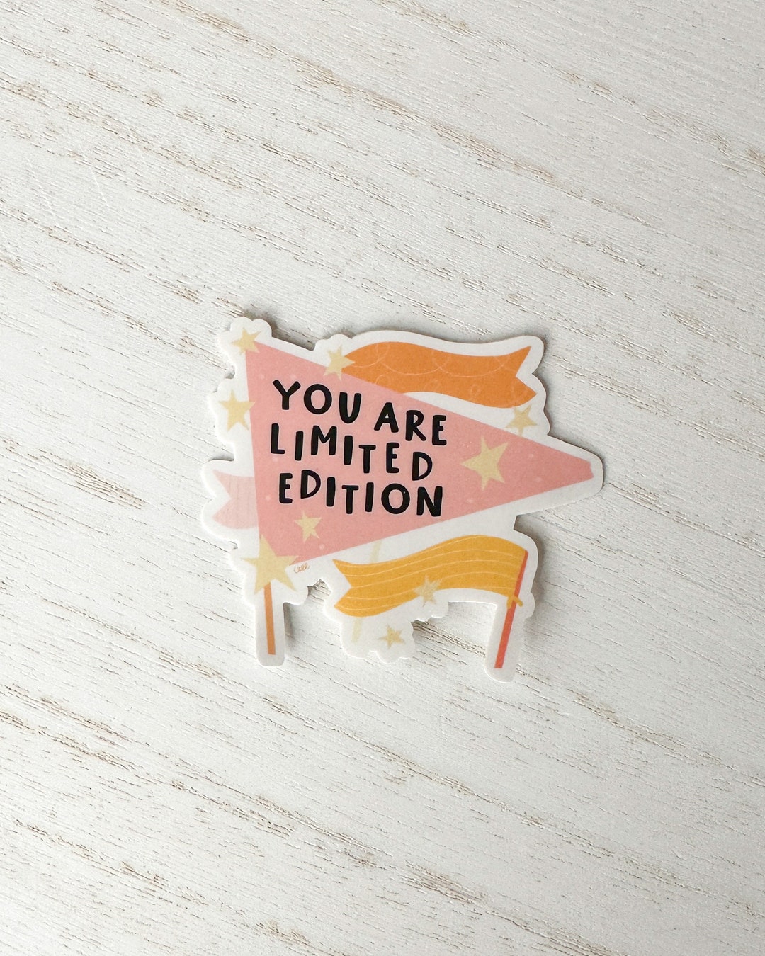 You Are Limited Edition Sticker | Positive Affirmation Quotes, You Are ...