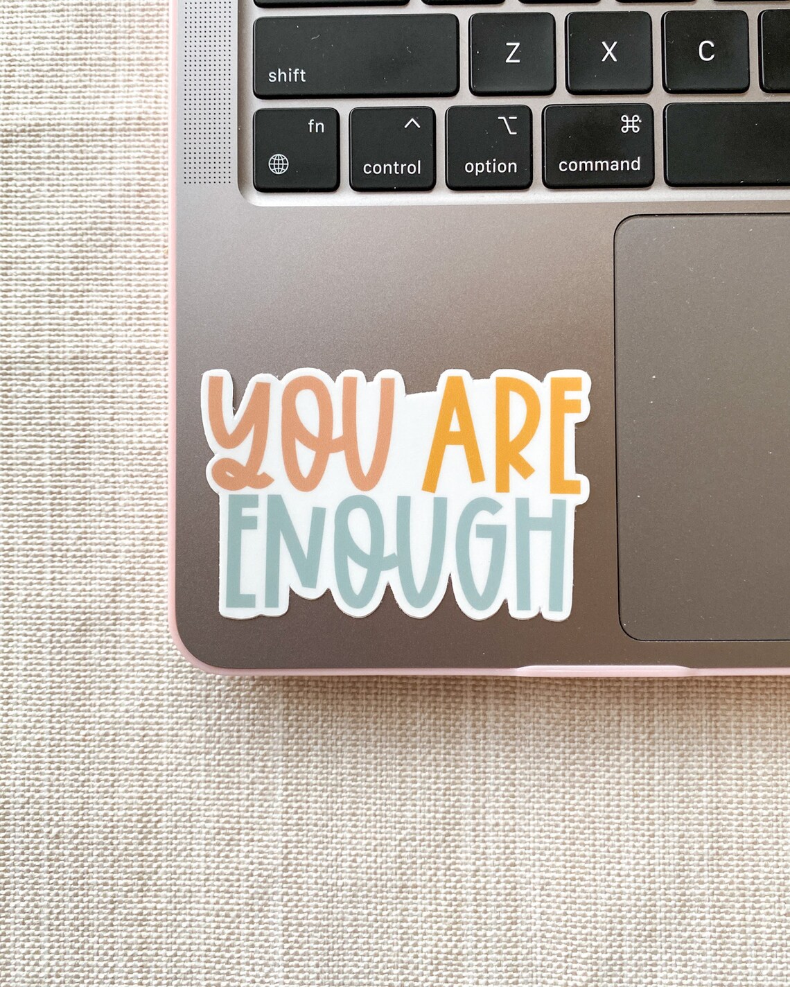 You Are Enough Sticker Motivational Sticker Vinyl - Etsy