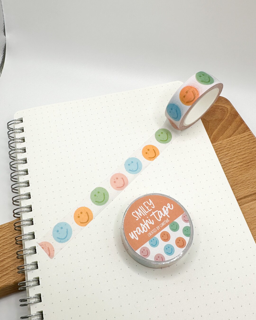 Smile Washi Tape Bullet Journal Tapes Masking Tape Retro - Etsy