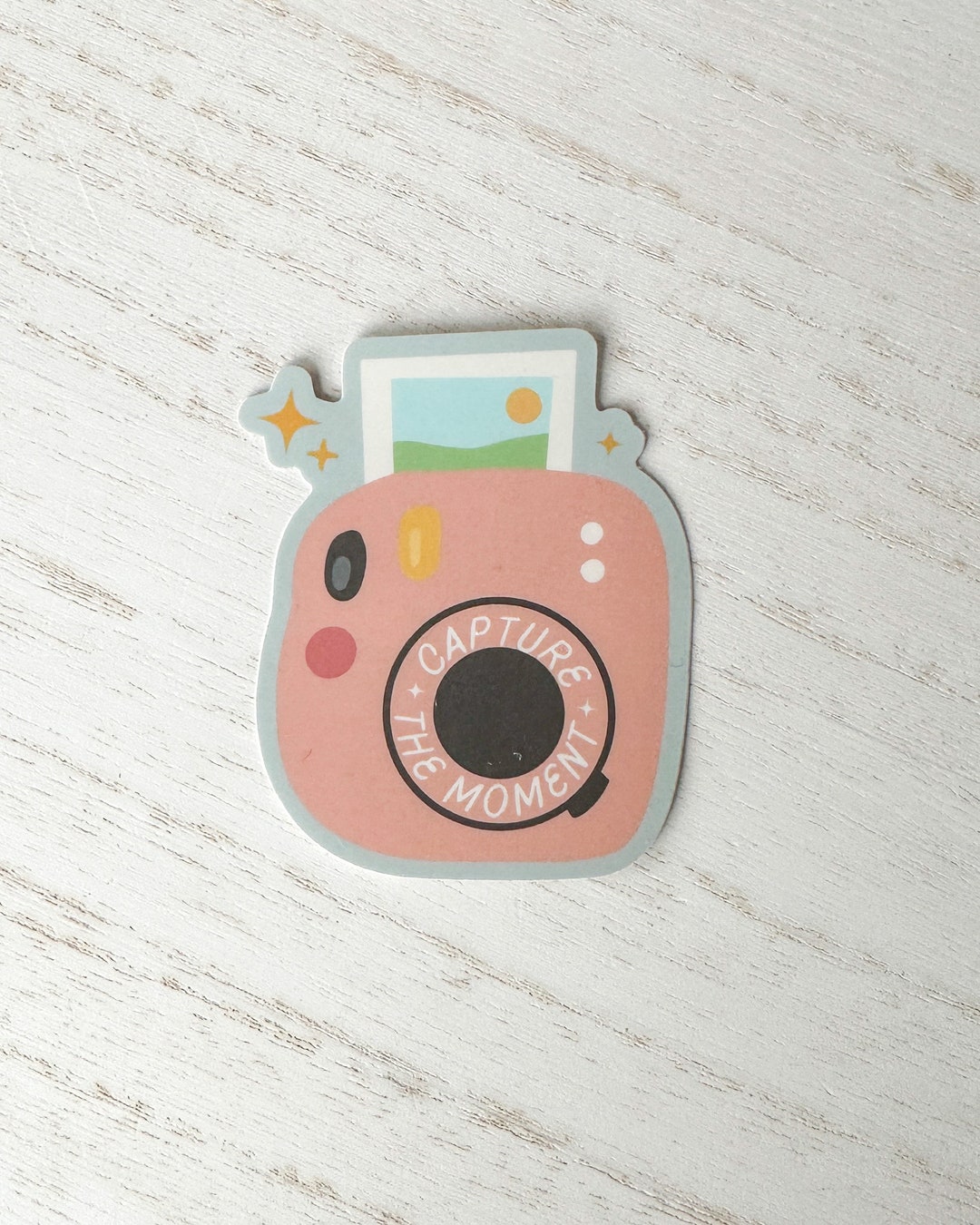 Capture the Moment Sticker | Gift for Nature Lovers, Camera Sticker ...