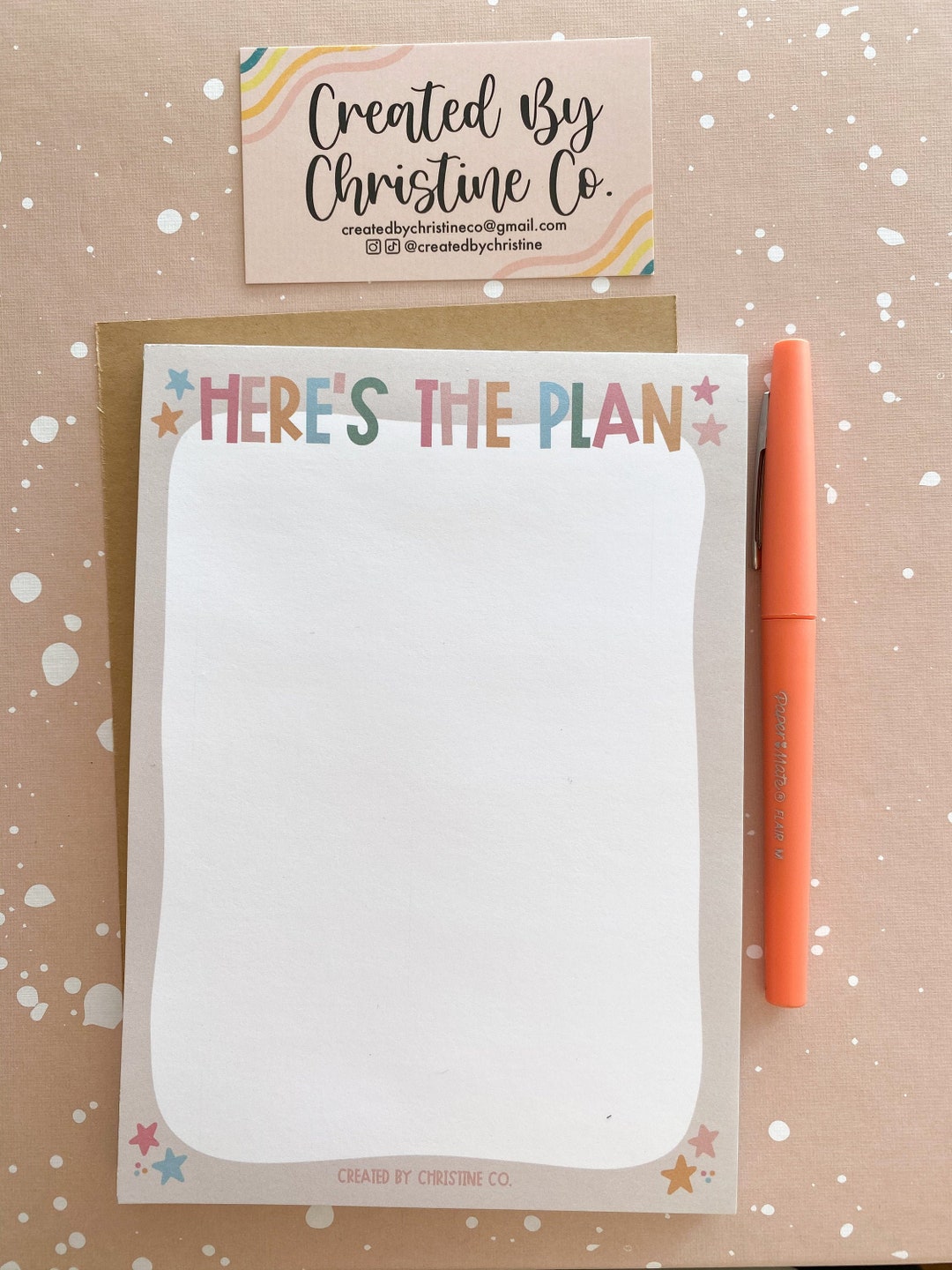 So Here's the Plan Notepad | To-do List Notepad, Back to School ...
