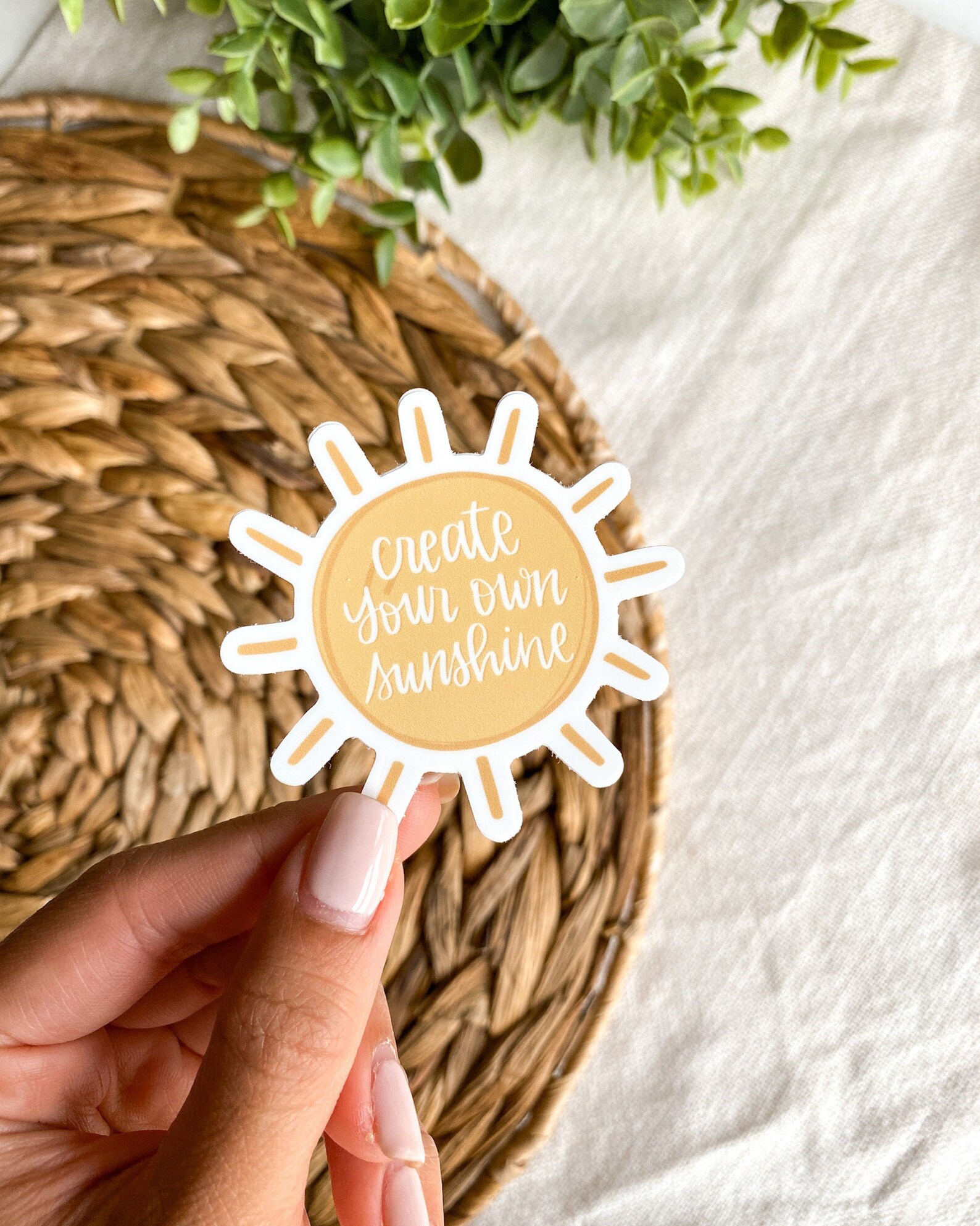 Create Your Own Sunshine Sun Sticker Vinyl Waterproof - Etsy
