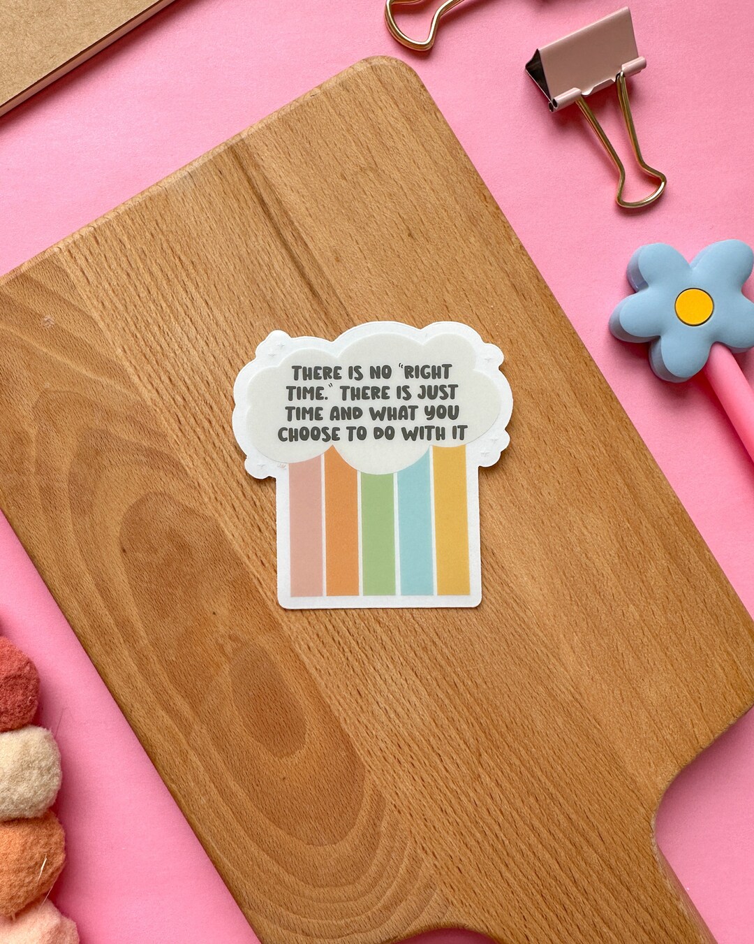 Rainbow Cloud Sticker | Rainbow Design, Colorful Sticker, Spring ...