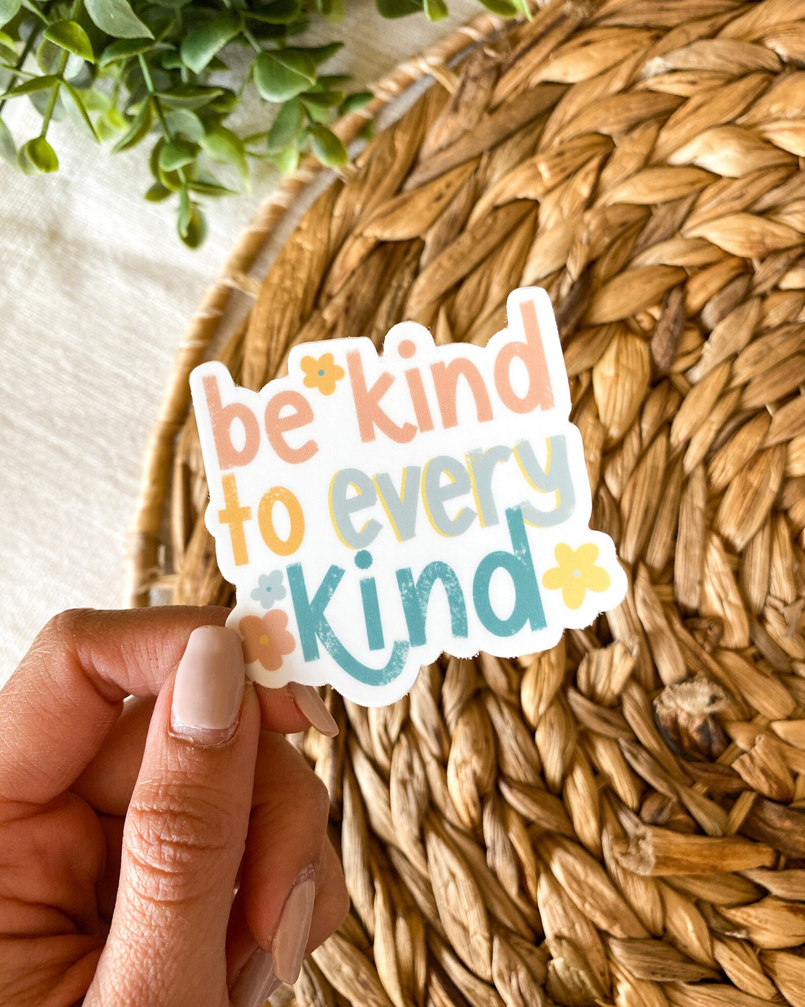 Be Kind to Every Kind | Stickers With Quotes, Positive Quotes, Gift for ...