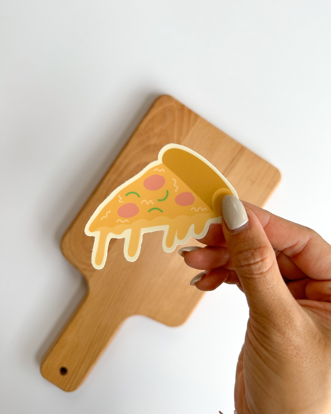 Pizza Sticker | Vinyl Waterproof, Food Sticker, Foodie Lovers, Fun ...