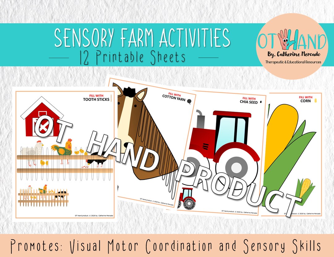 Sensory Farm Activities - Etsy