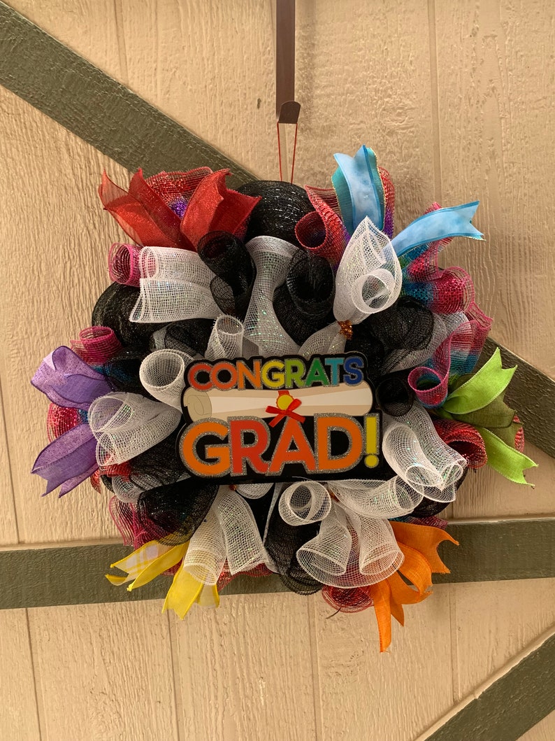 Graduation Wreath, Graduation Party, High School Graduation, College ...