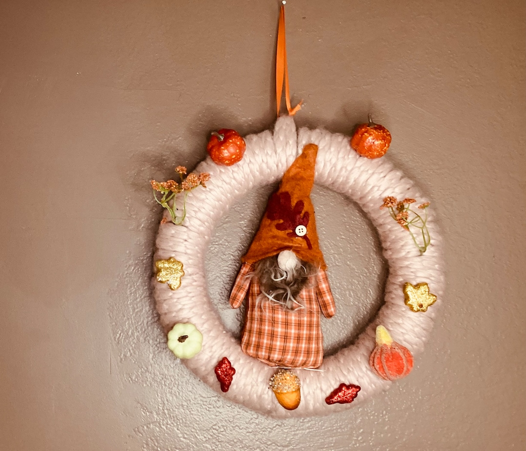 Yarn Gnomes, Home Décor, Wall Hangings, Halloween Gnomes, Fall Gnomes ...