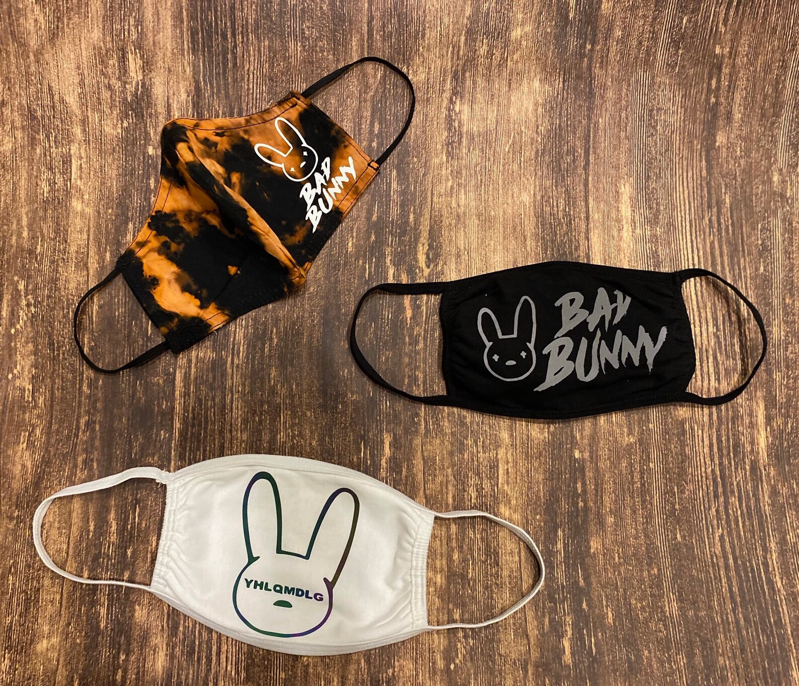 Bad Bunny Mask Bad Bunny Face Mask El Conejo Malo Bleach | Etsy