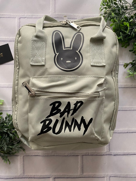 Bad Bunny Mini Backpack Bad Bunny Backpack Mini Bookbag - Etsy