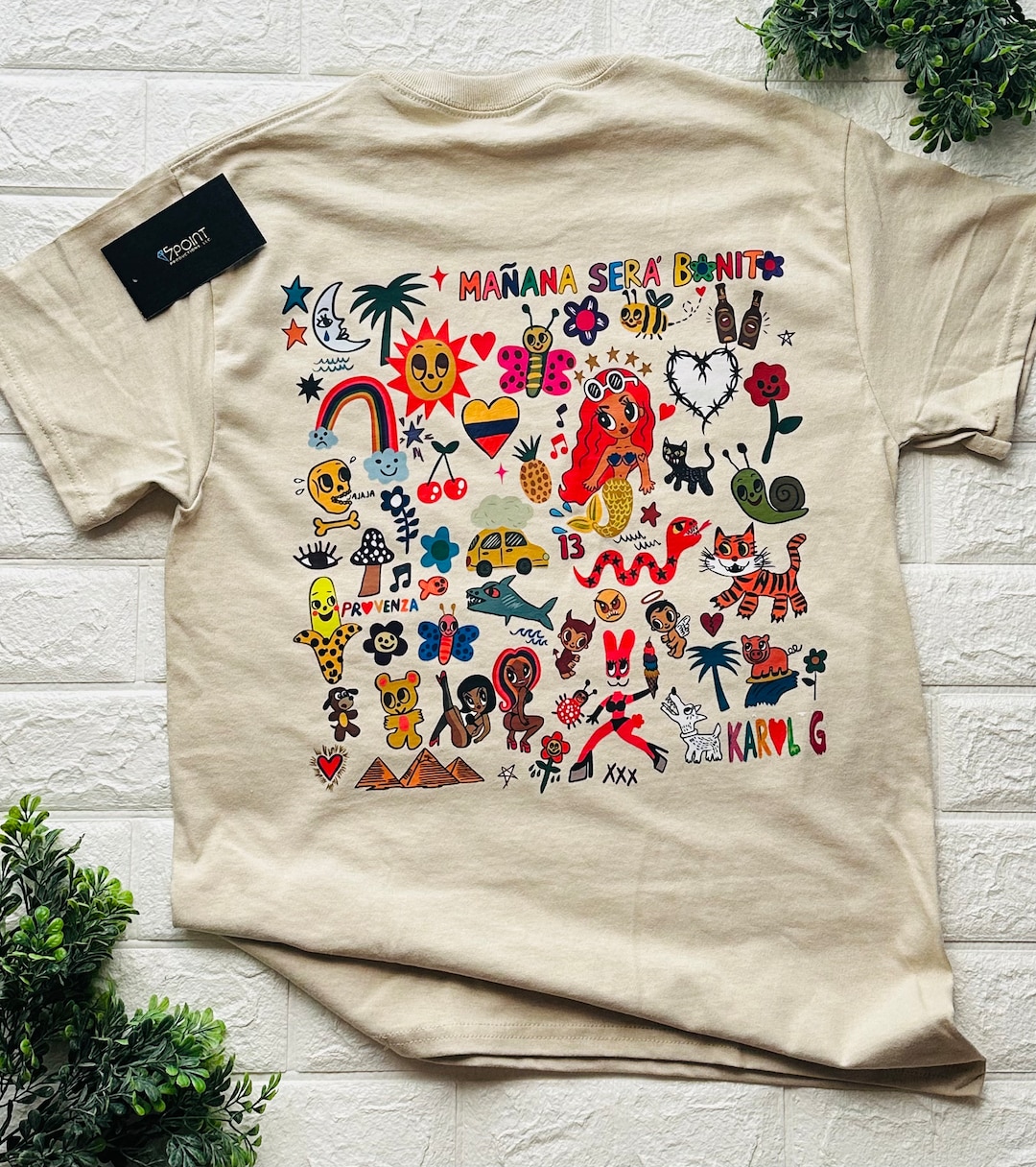 Karol G Mañana Sera Bonito Álbum Shirt La Bichota Merchandising tournée ...