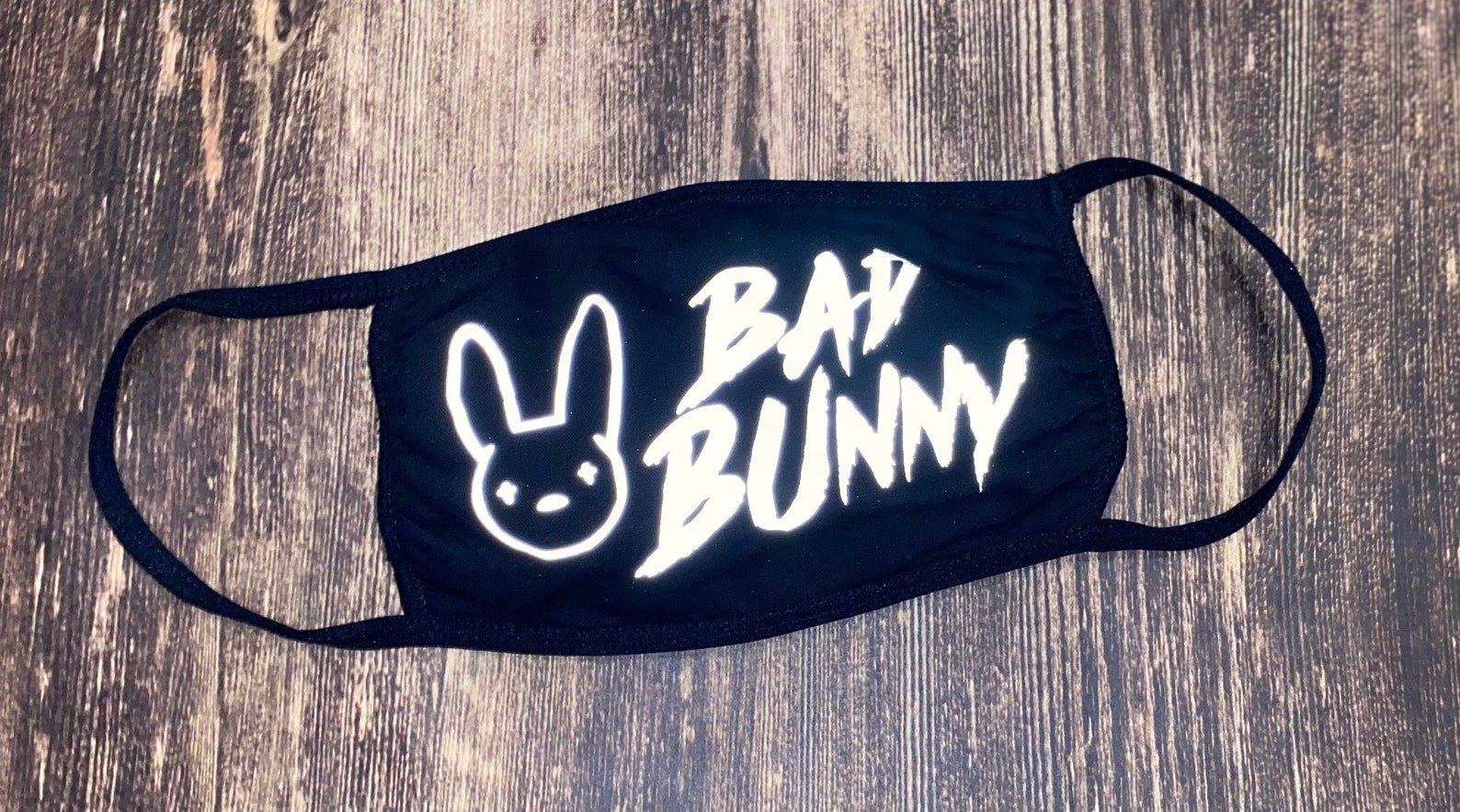 Bad Bunny Mask Bad Bunny Face Mask El Conejo Malo Bleach | Etsy