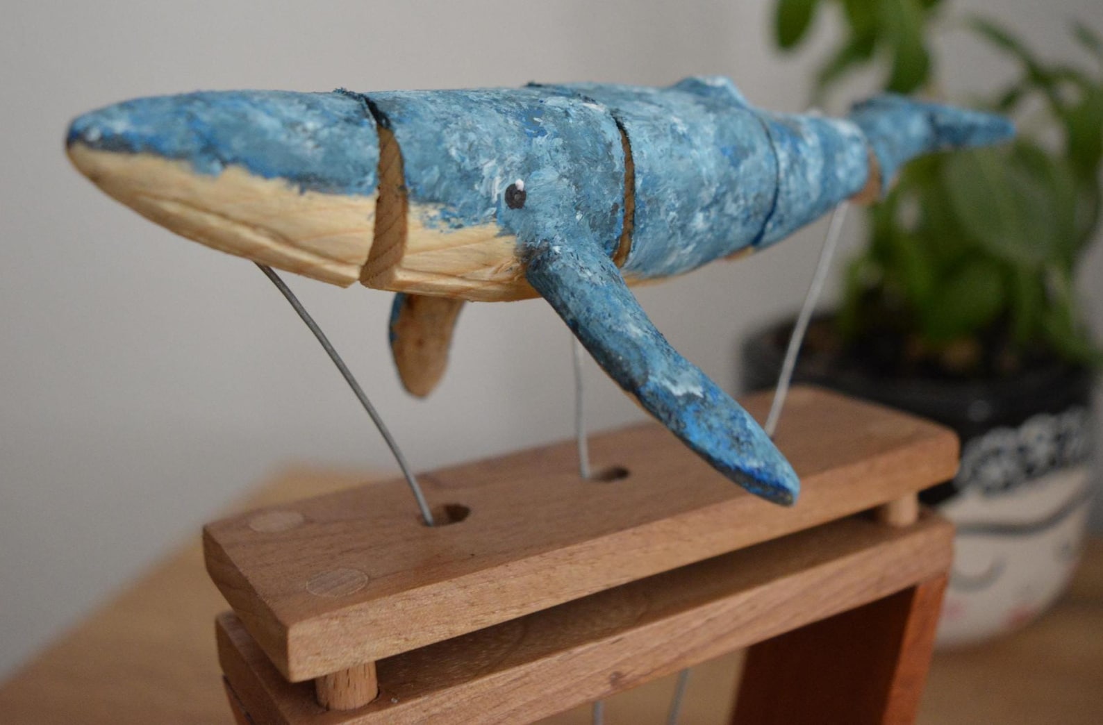 Automaton Blue Whale 2.0 - Handmade Wooden Sculpture - Etsy