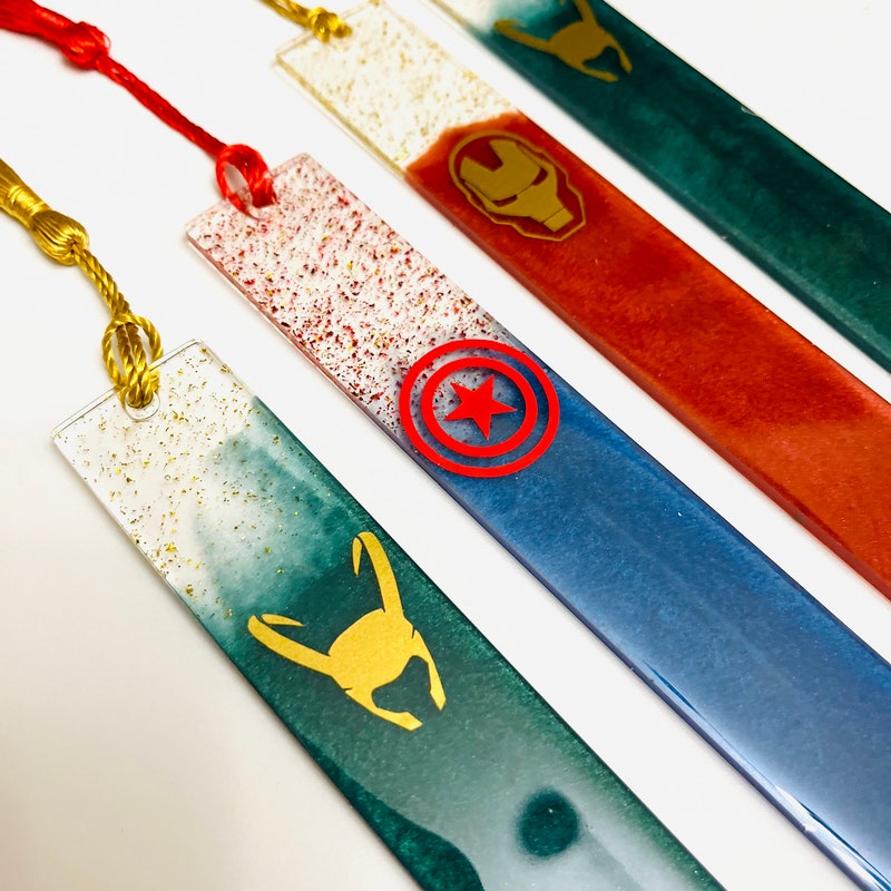 Avengers Bookmark - Etsy