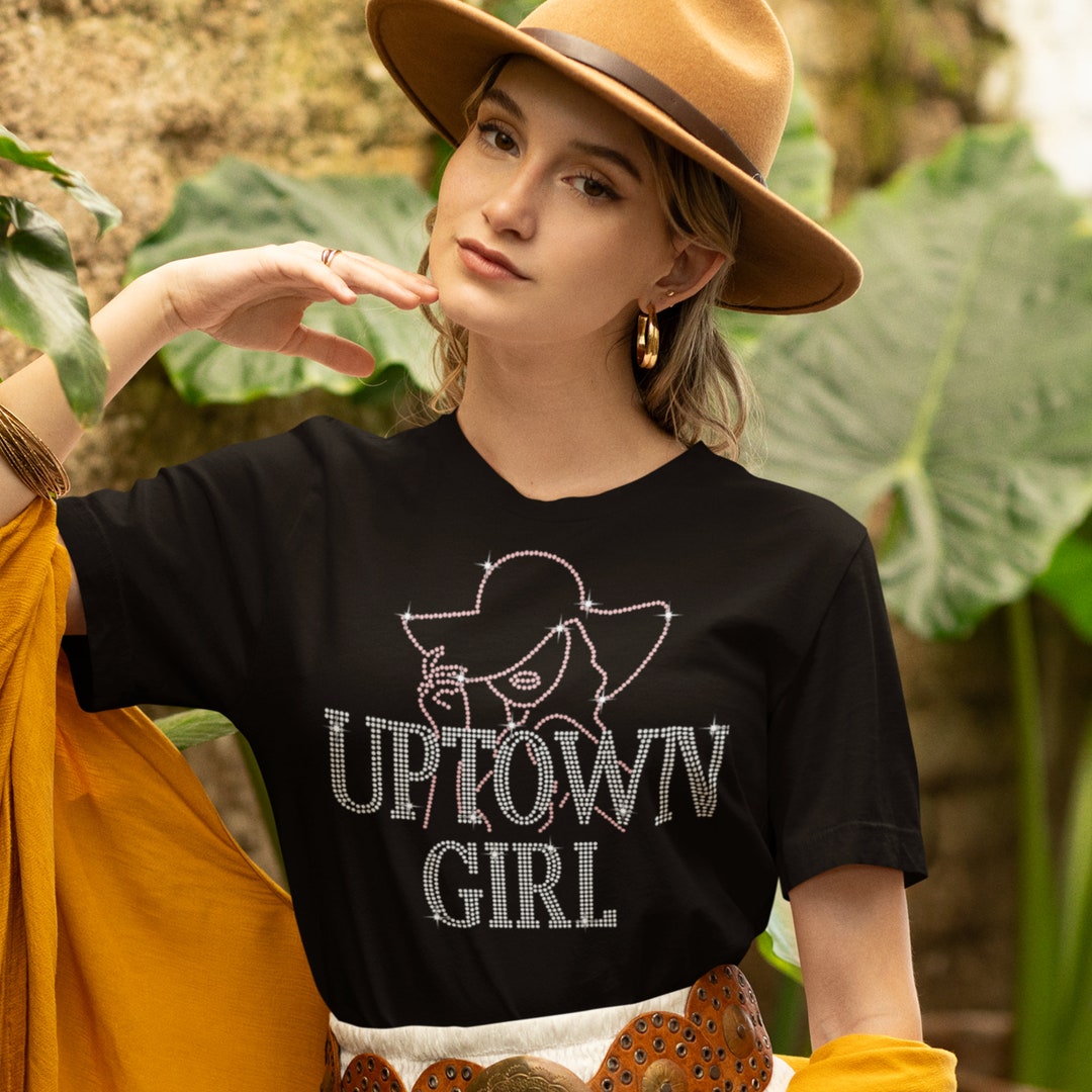 Uptown Girl Rhinestone Shirt, Billy Concert Tee Shirt, Gift for Piano ...