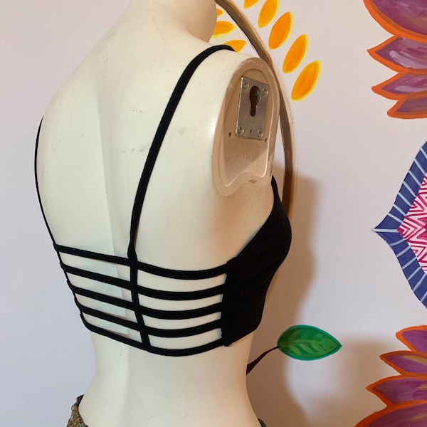 Open Back Gym Top - Etsy