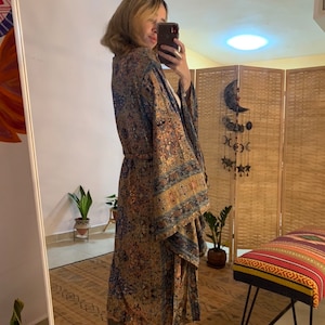 Sparkle Gold Kinono| Festival Clothing | Bohemian Kimono | Coverup ...