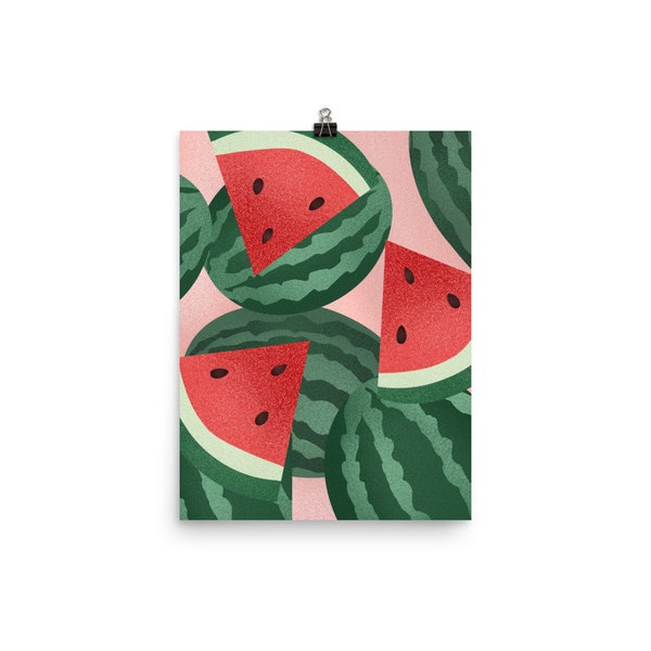 Watermelon Poster - Etsy