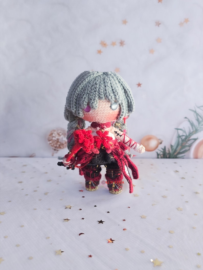 Phrolova Wuthering Waves Doll, Handmade Amigurumi Collectible Plush - Etsy