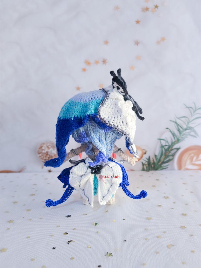 The Shorekeeper Crochet Doll, Handmade Crochet Plush, Wuthering Waves ...