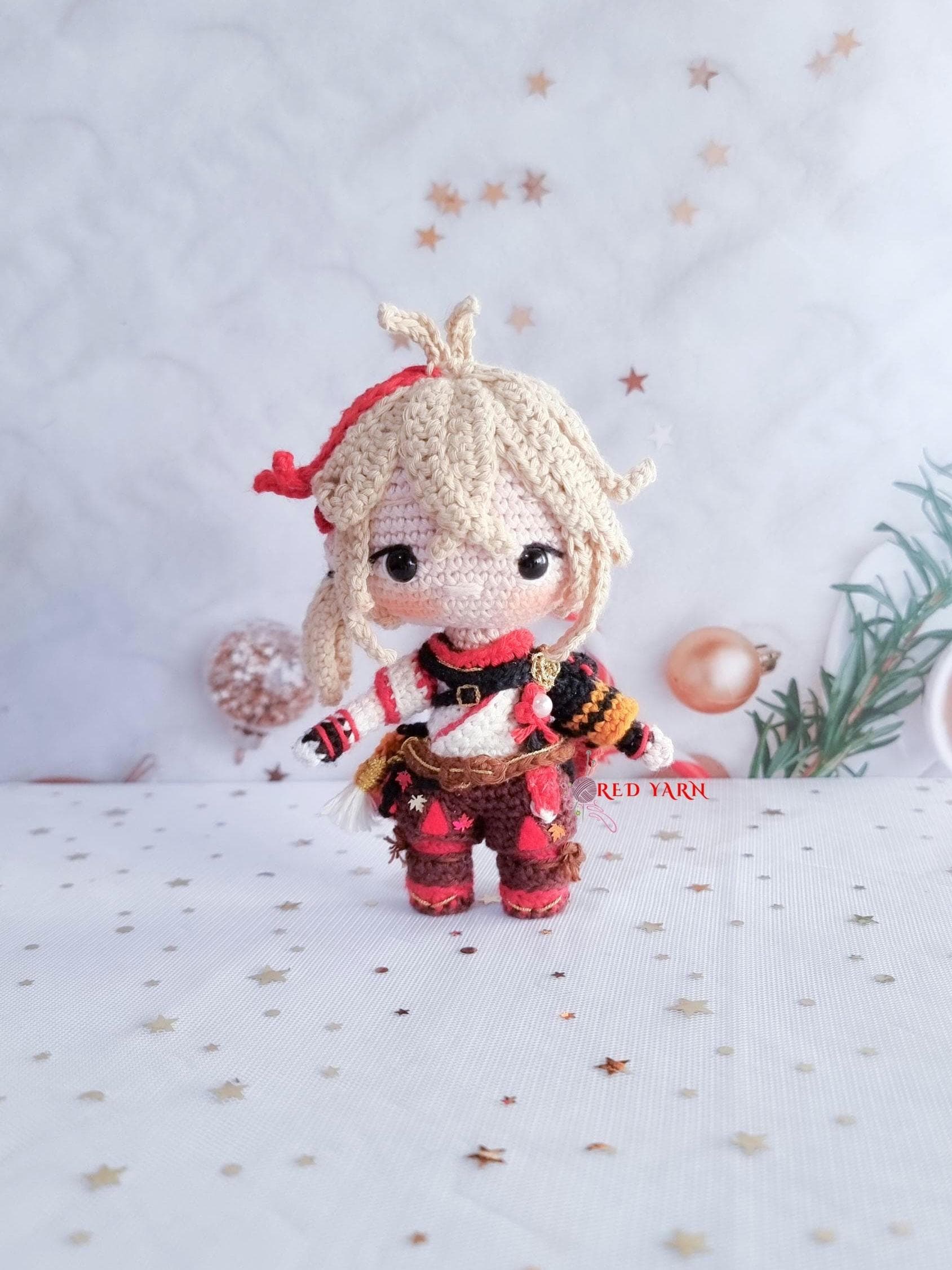 Genshin Impact Crochet Doll Aether,ningguang,hutao,yanfei,yoimiya ...