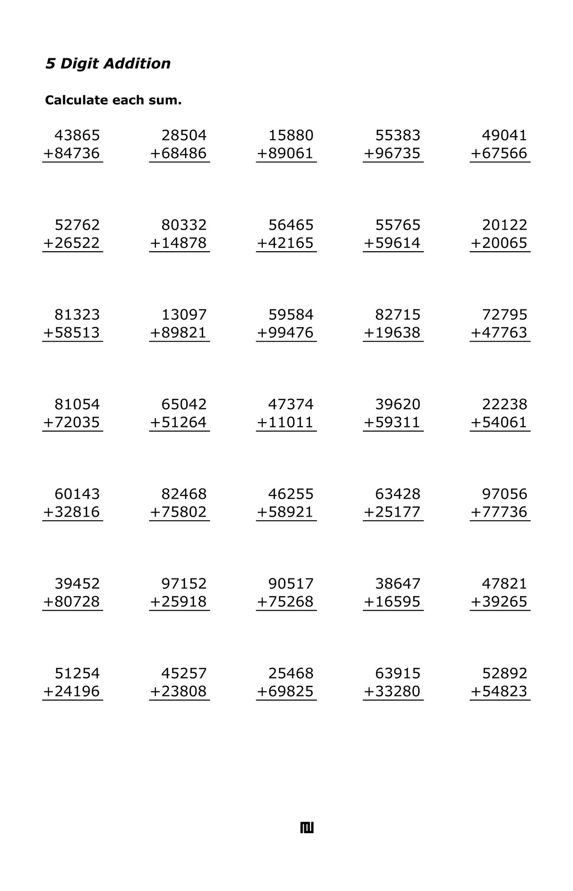 2 Digit Plus 2 Digit Addition. 3 Digit Plus 3 Digit Addition. - Etsy