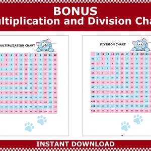 Multiplication and Division Worksheets. Multiplication & Division Facts ...