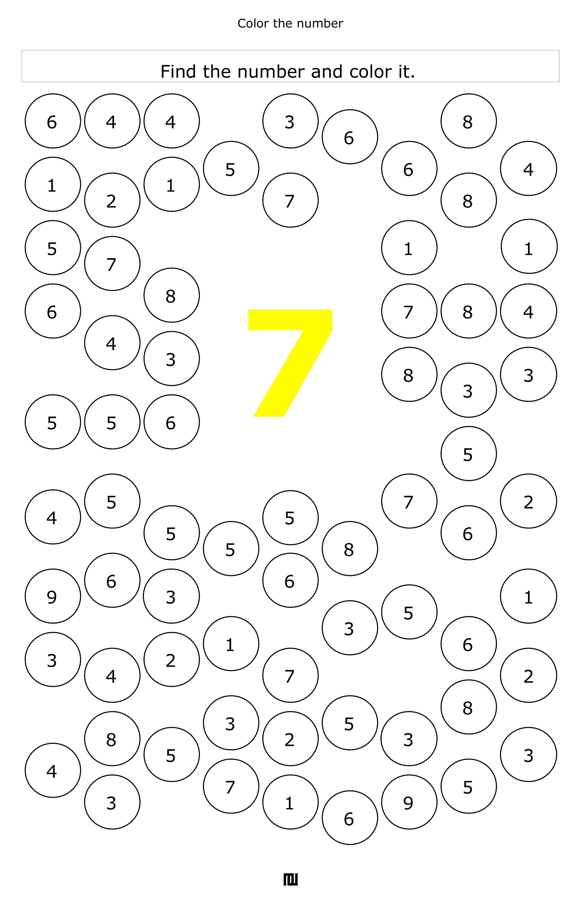 Find the Number and Color It BUNDLE Pack easy, Medium, Hard Difficulty ...