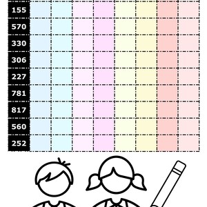 3 Digit Mental Math Worksheets for Homeschooling. Mentally Adding and ...