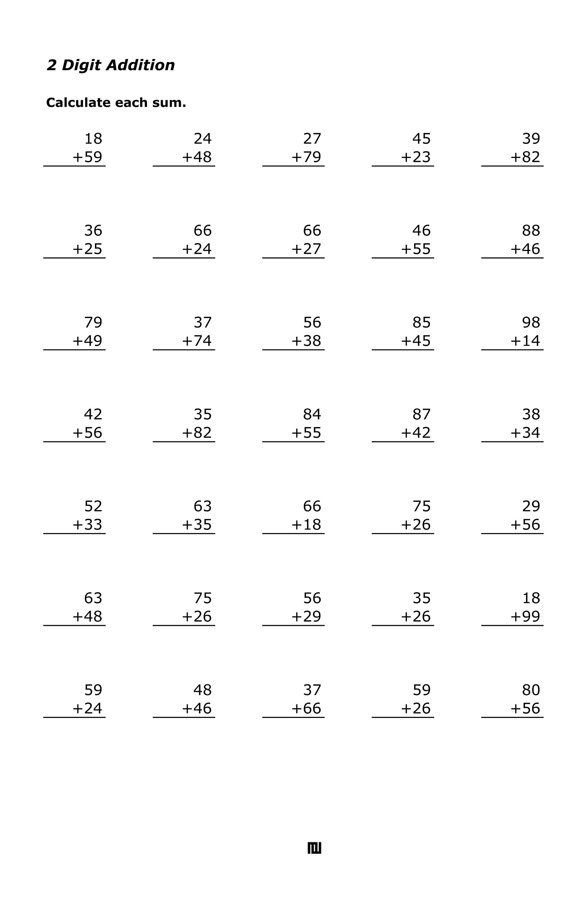 2 Digit Plus 2 Digit Addition. 3 Digit Plus 3 Digit Addition. - Etsy 2 Digit Plus 2 Digit Addition. 3 Digit Plus 3 Digit Addition. - Etsy