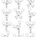 Number Neighbors 0 to 100 Printable Counting Activity for Kids. Number ...