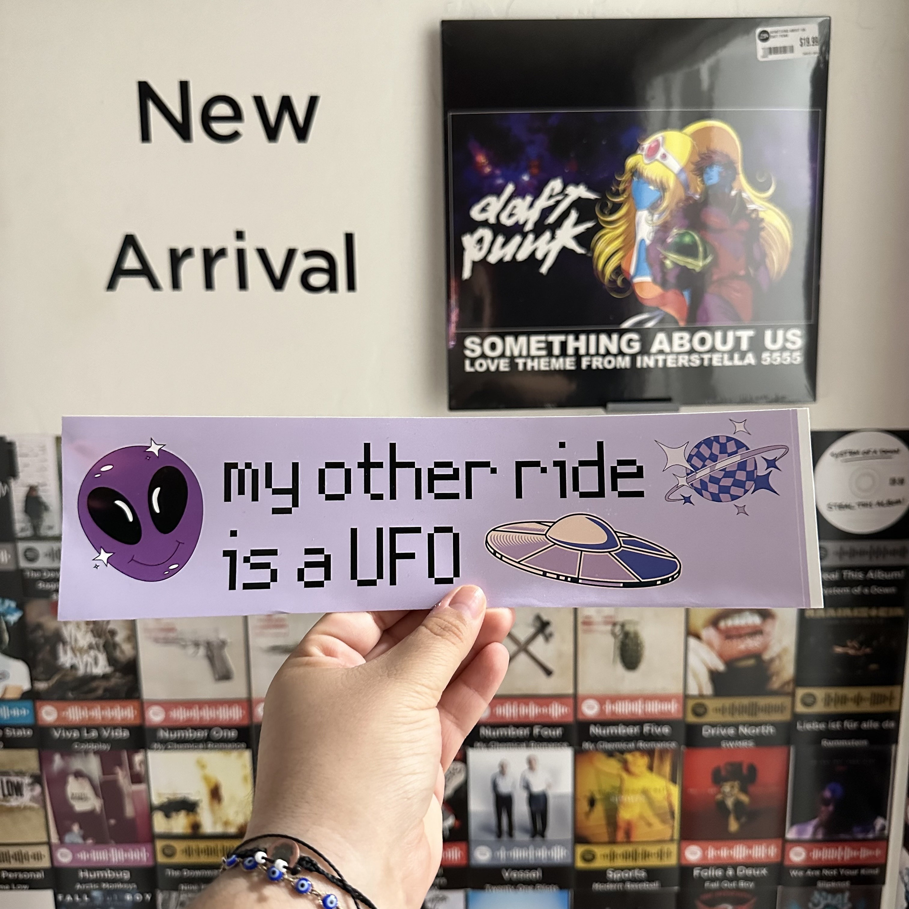 My Other Ride is a UFO Bumper Sticker, Aliens Exist, Funny Meme - Etsy