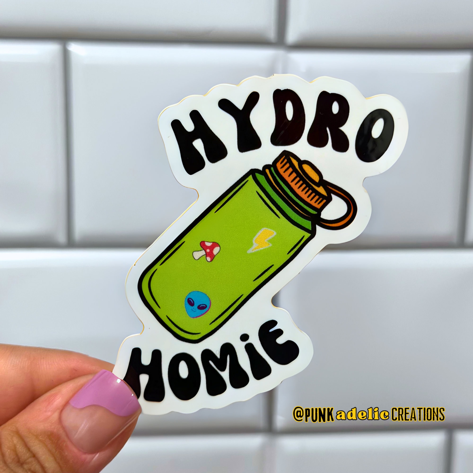 Hydro Homie Water Bottle Sticker, Watertok, Water Bottle Sticker, Gifts ...