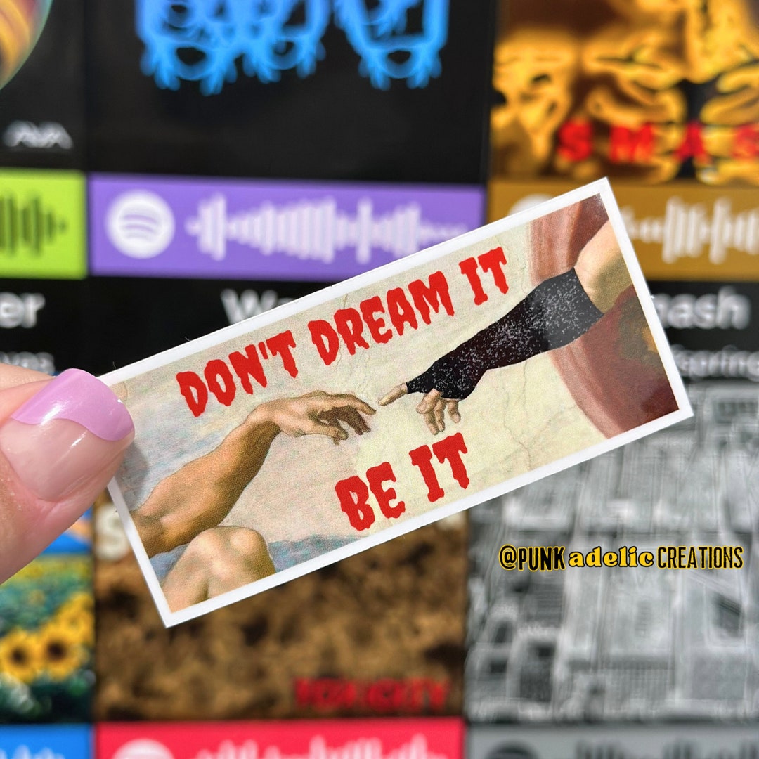 Rocky Horror Picture Show "don't Dream It, Be It" Sticker, RHPS, the ...