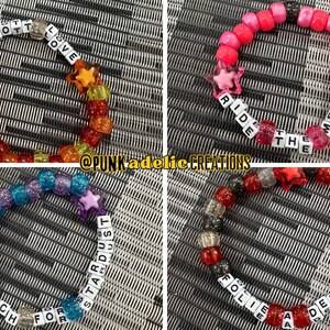 Fall Out Boy Friendship Bead Bracelets, Tourdust Bracelets, Matching ...