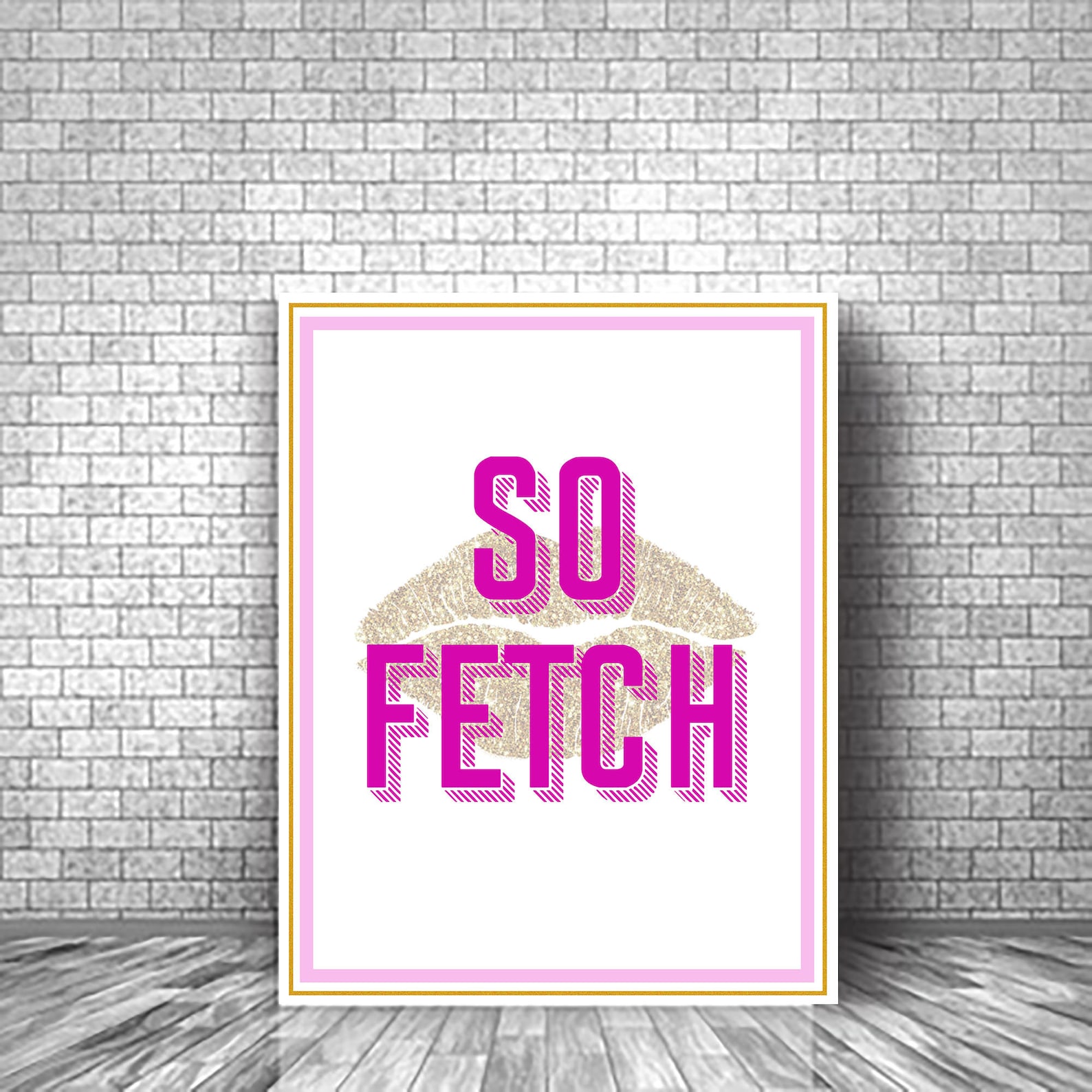 Mean Girls Poster so Fetch so Fetch Poster Mean Girls - Etsy