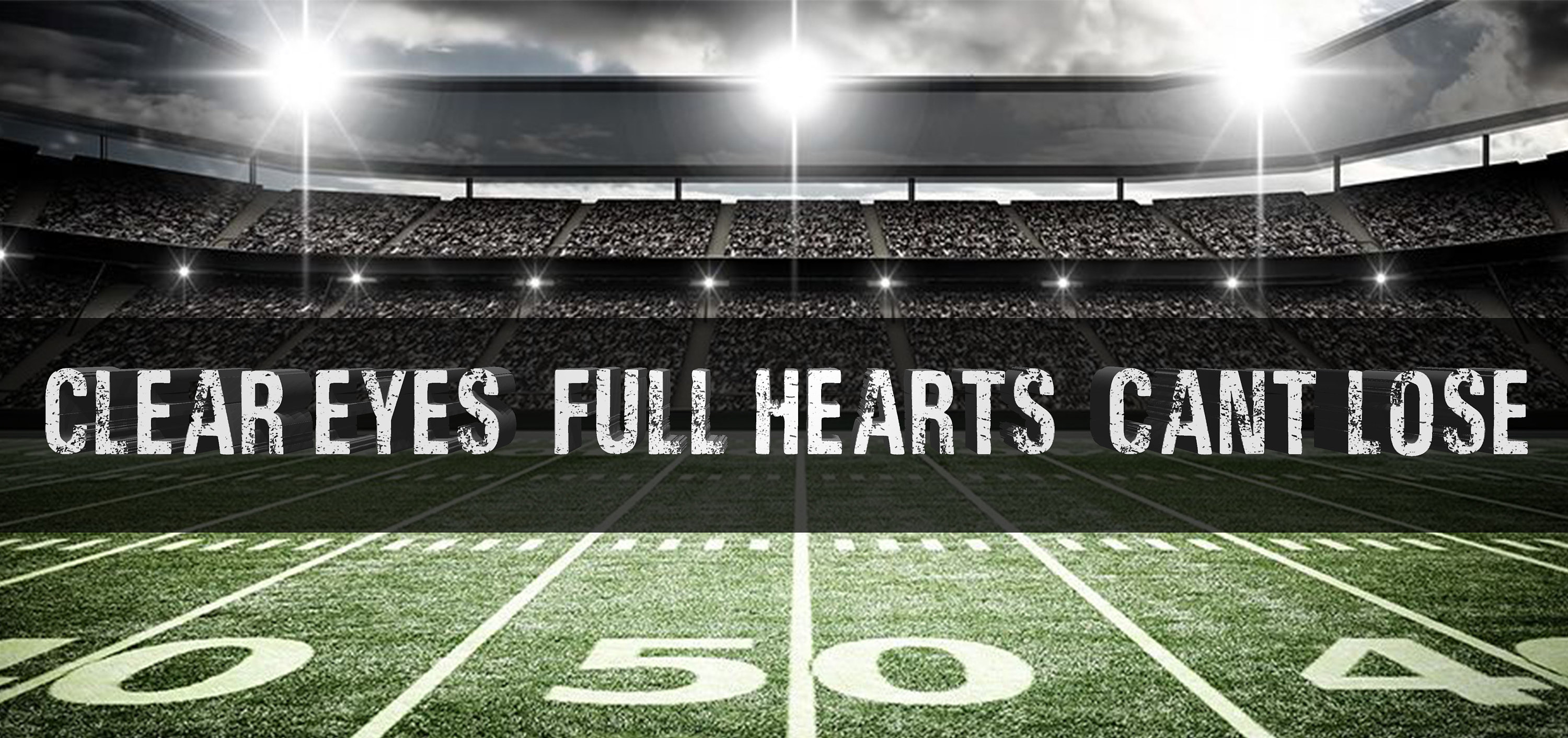 Clear Eyes Full Hearts Cant Lose Friday Night Lights Wall | Etsy Clear Eyes Full Hearts Cant Lose Friday Night Lights Wall | Etsy