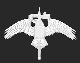 Usmc Stl File - Etsy