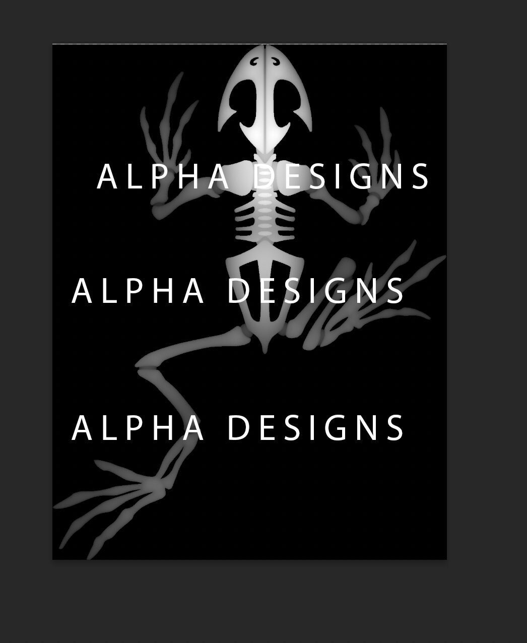 Gray Scale Navy SEAL Bone Frog for 3D Laser Engraving, SOCOM, Special ...