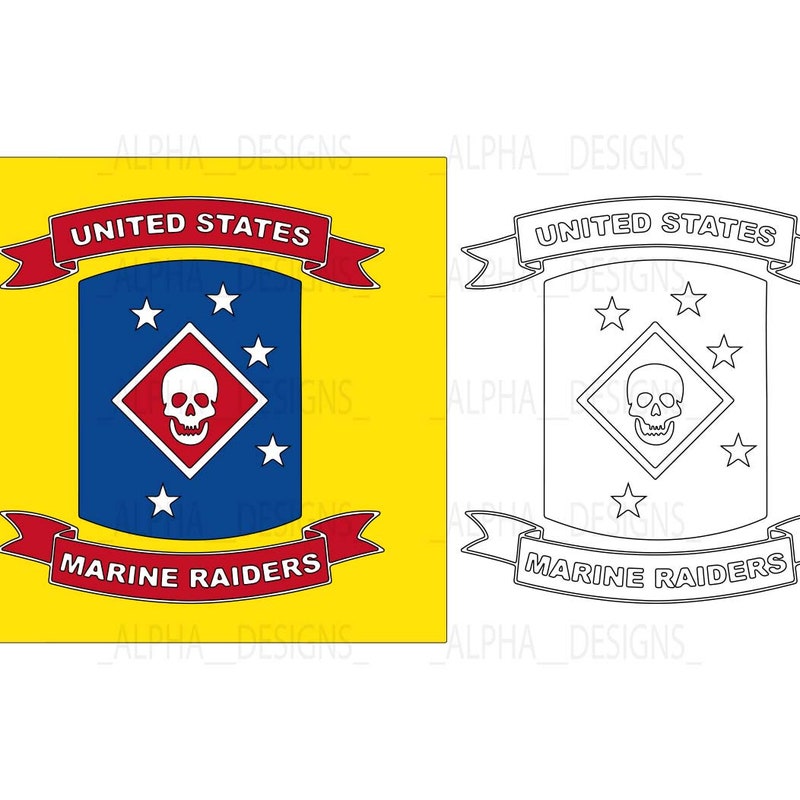 Marine Corps Svg - Etsy