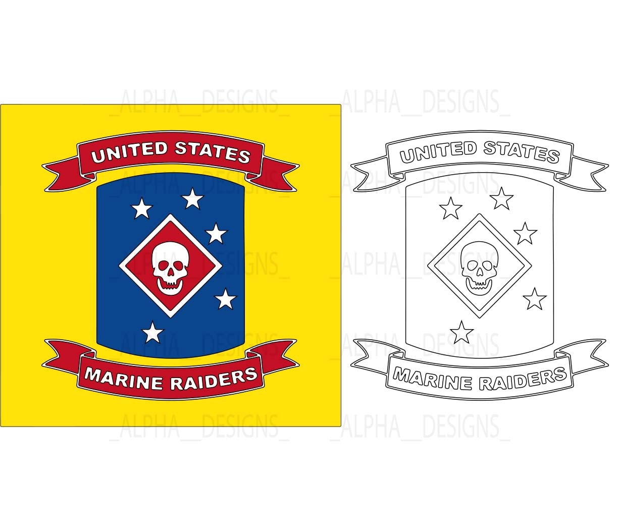 Usmc Raiders Logo