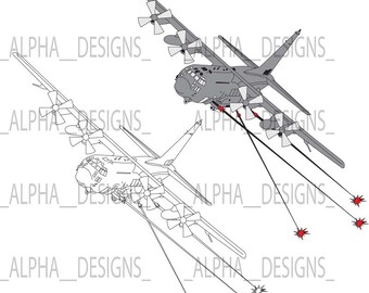 C 130 Svg - Etsy