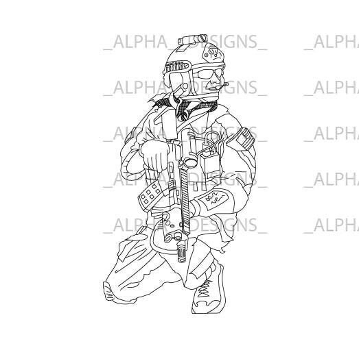 Special Warfare Operator Svg Digital Download- Marsoc, Raider, Seals ...