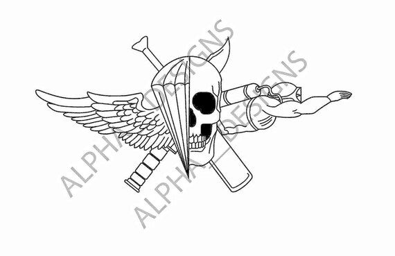 Recon Jack USMC Marine Recon SVG File Digital File Vector - Etsy UK